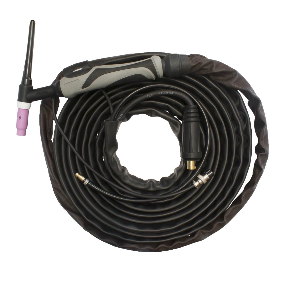 Pistolet Sudura TIG - SR 26 Flex, 240A, 8m, Piele, TSB-50 | Kobill